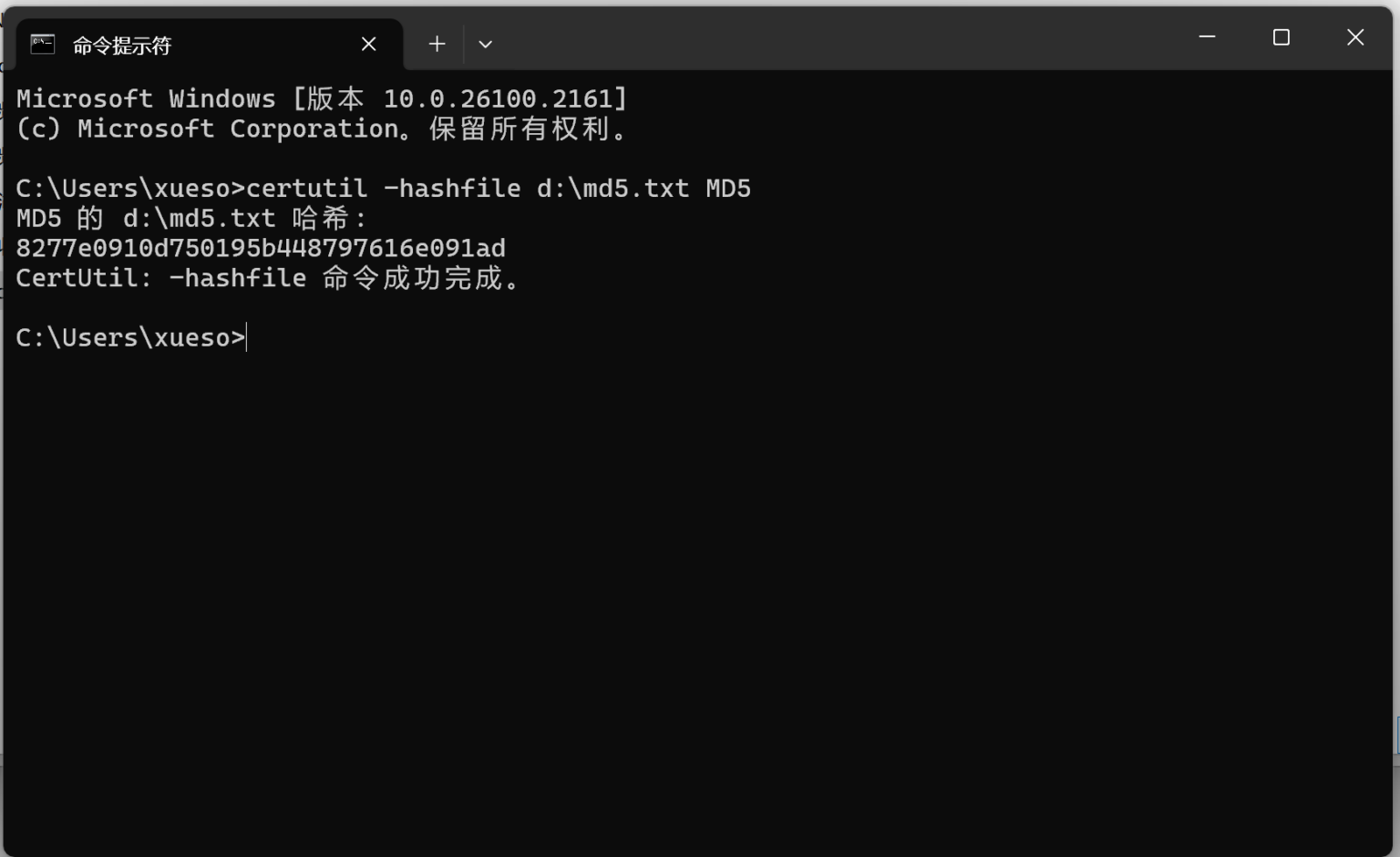 利用 Windows 自带 CMD 终端进行文件 MD5 校验指南 – pivohub